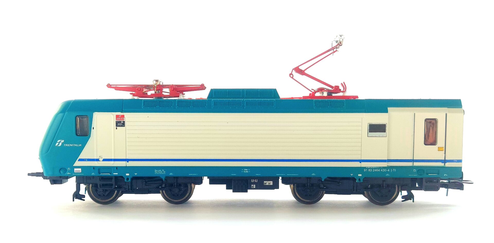 XMPR Locomotiva E.464.430 display alto con pantografo monobraccio ...